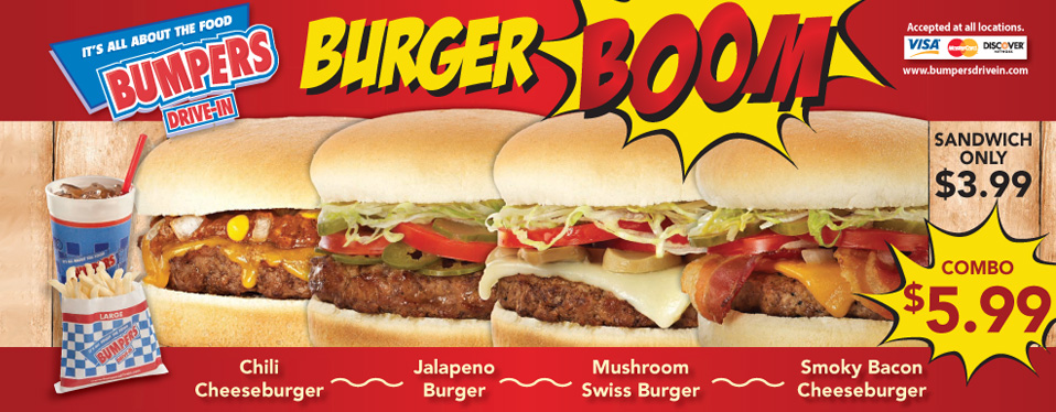 Bumpers Drive-In of America - It's All About The Food!