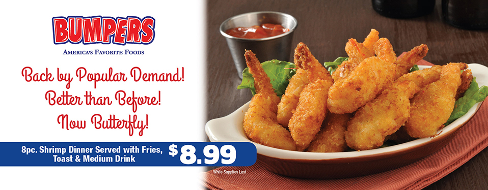 Bumpers Drive-In of America - It's All About The Food!